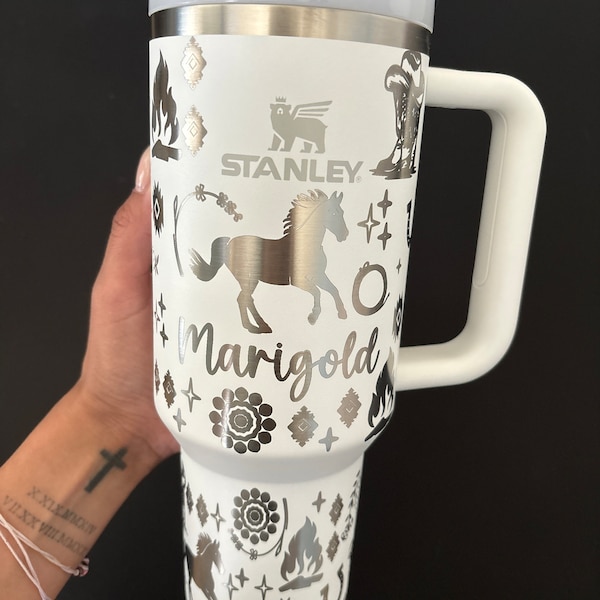 Country Western Stanley 40oz Quencher - Horse Stanley Cup - Gifts for ...