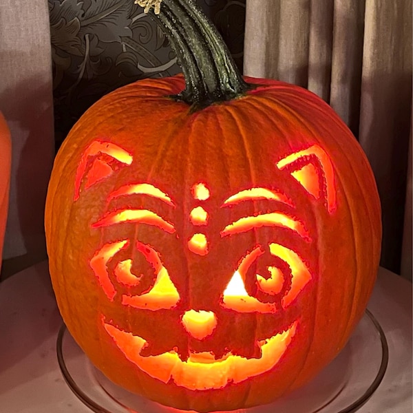 Kpop Demon Hunters Pumpkin Carving Stencils | K Pop Halloween Decor ...