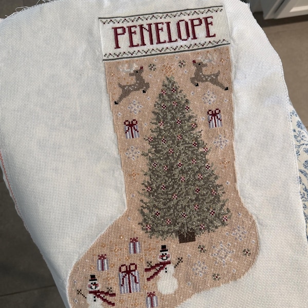 12 Days of Christmas Stocking Cross Stitch/needlepoint Pattern ...