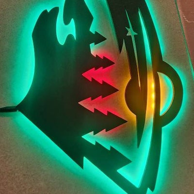 Ottawa Senators Lighted Wall Decor Sign,home Sign,nhl Sports Fan,custom ...