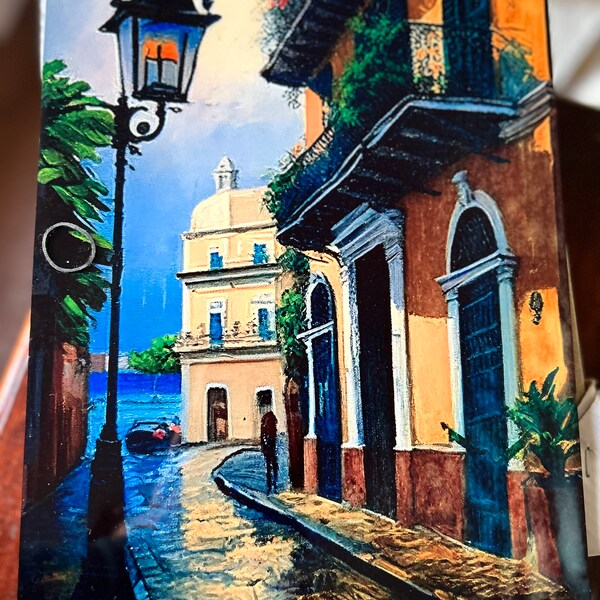 Puerto Rico Wall Art | Old San Juan | Puerto Rican Art | Printable Wall ...
