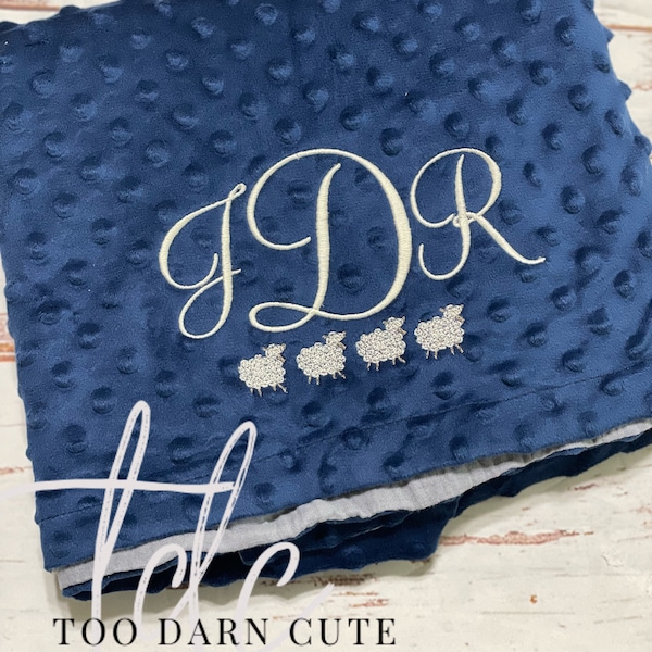 Lamb Tinies Bullion Style Mini Bundle - Baby Sheep French Knot Satin ...