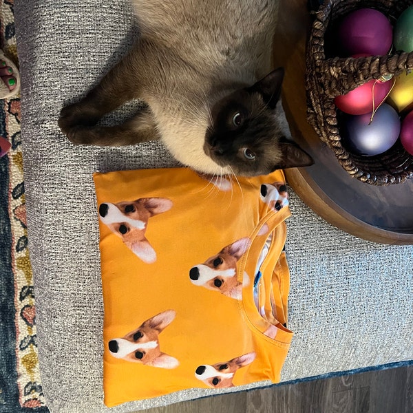 Personalized Photo/name Backpack, Custom Face Lunch Bag Set, With Photo ...