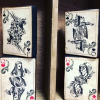 Large Alice in Wonderland Playing Cards, Alice in Wonderland Decor ...