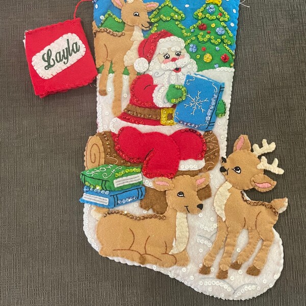 Christmas on the Farm Christmas Stocking (MS10-001) - Etsy