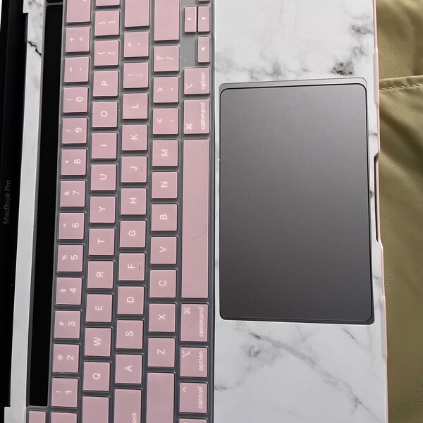 White Marble Inner Skin, Inside Skin for Macbook, Tech Accessory ...