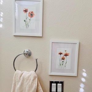 Dragonfly Print, Watercolor Insect Wall Art, Colorful Wildlife Print ...