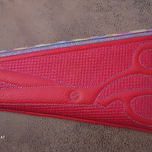 In the Hoop Scissor Case Machine Embroidery Design ITH Project for ...