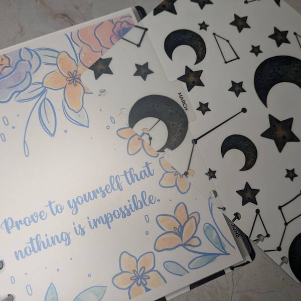 A5 Devotional Inserts PRINTED Bible Study Notes Christian Planner ...