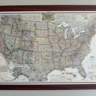 Personalized Golf Courses Tracking Map Map of Top 200 Golf Courses in ...