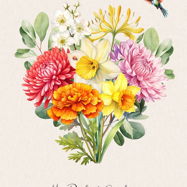 Flower Coloring Pages, 30 Printable PDF Pages for Adults and Kids ...