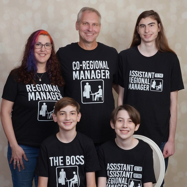 Matching Regional Manager Shirts, Assistant to the Regional Manager ...