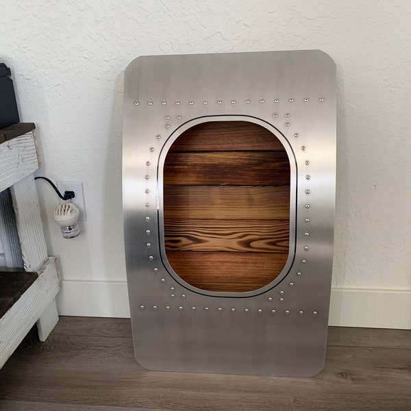 Airplane Window Shelf – Aviation Wall Bar – Aircraft Furniture Handmade ...