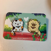 BFF Cats Pin Set - Etsy