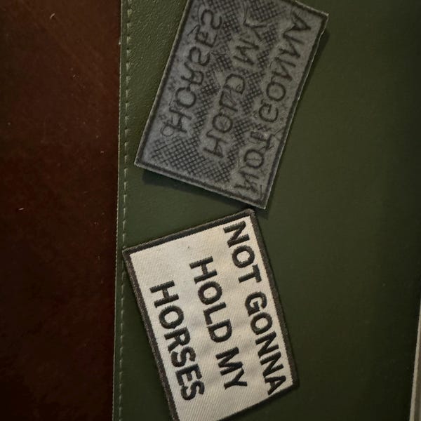 Iron on Heat Adhesive Embroidered Patch, Barrel Racer, Western, Cowgirl ...