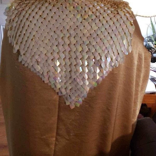 Iridescent Thin Plastic Scalemail,medium Size Dragon Scales for Armor ...