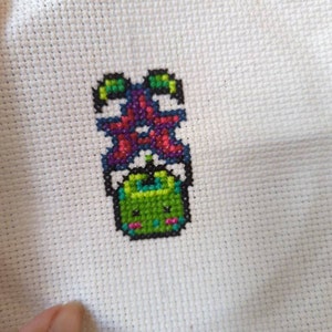 Cross-stitch Junimo Pattern Stardew Valley Digital Download PDF - Etsy