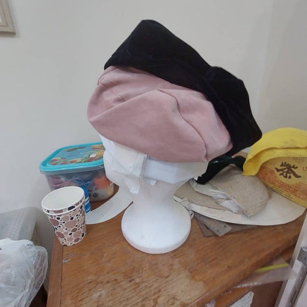 Women Beret Hat Sewing Pattern Tutorial Download Pattern DIY Tam Beret ...