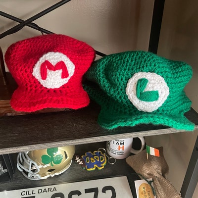 Crochet Pattern: Mario Hat NB to Adult Sizes PDF - Etsy