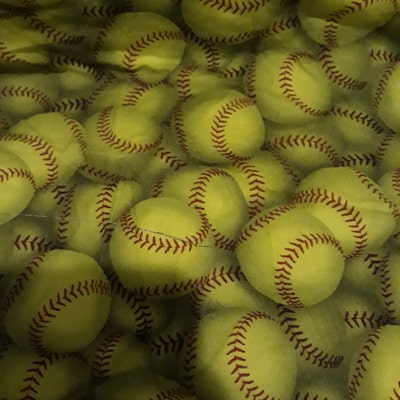 Softball Fabric Girls Sports Fabric Ball Team Sports Fabric Girl ...