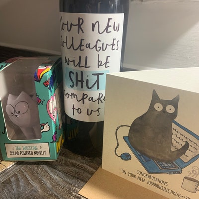 New Job Card, New Job, Funny Cat Card, Cat Card. - Etsy UK