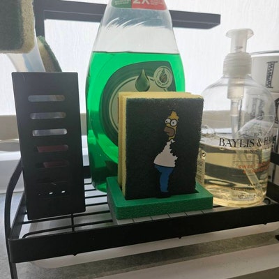 Homer Simpson Sponge Holder the Simpsons Bush Meme Gift High Quality 3D ...