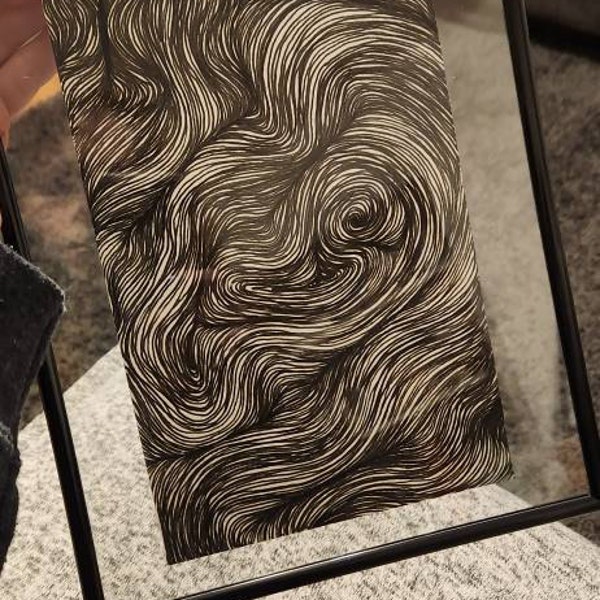 Blooming | Art | Ink Drawing | Wall Decor | Line Drawing | Original Art ...