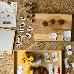 Montessori Garden 3 Part Cards, Garden Flashcards, Preschool Garden ...