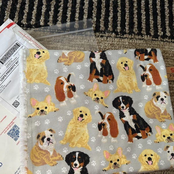 Flannel Fabric - Tarot Cards - by the Yard - 100% Cotton Flannel - Etsy