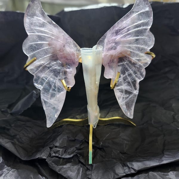 Natural Crystal Quartz Hand-carved Dragon Statue. Home Decoration ...