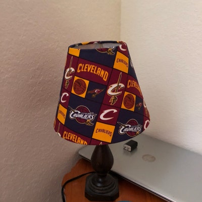 Cleveland Cavaliers Lamp Shade. NBA. Shades Are 9.5 X - Etsy