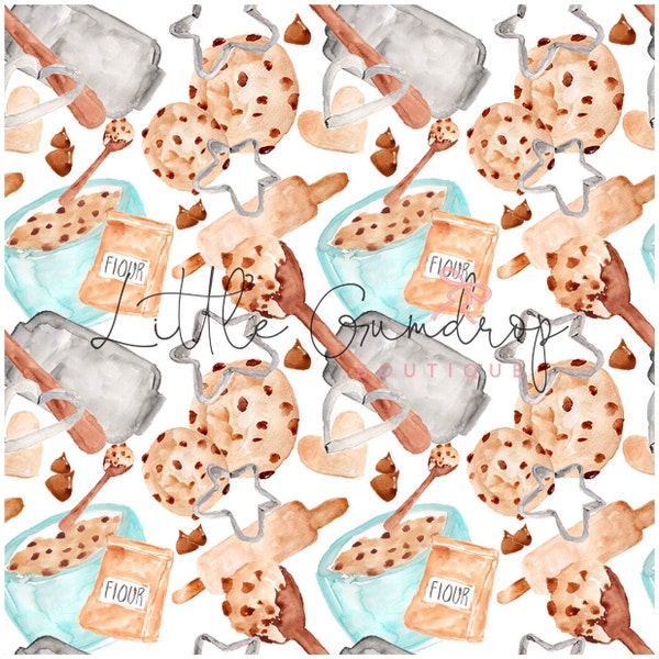 Watercolor Baking Clipart Digital Download Cookie Clipart Bundle Sweets ...