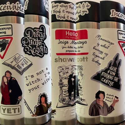 Princess Bride Inspired Sticker Set - Etsy