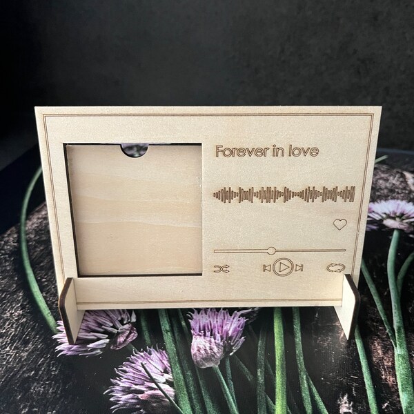 3D Personalized Song Plaque Photo Frames Bundle, Custom Spotify ...