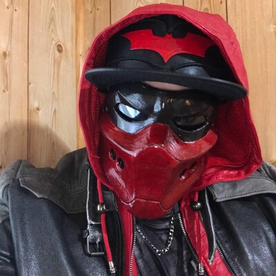 Red Hood Mask - Etsy