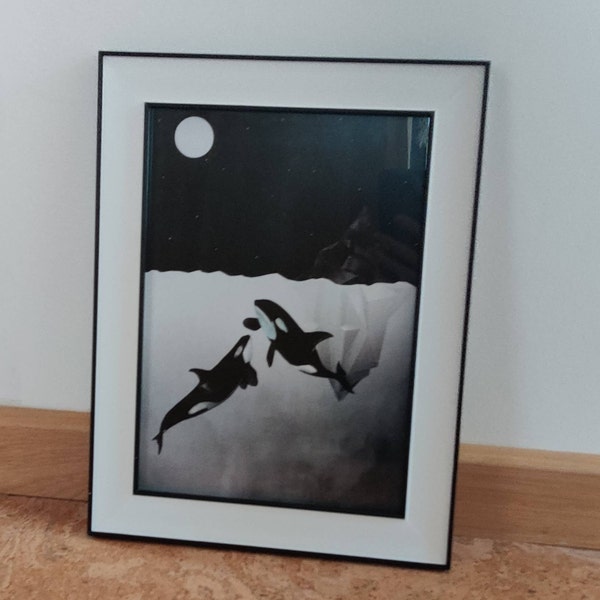 Wild Swimming Card, Sea Swimming Card, Ocean Swimming Card, Ocean Card ...