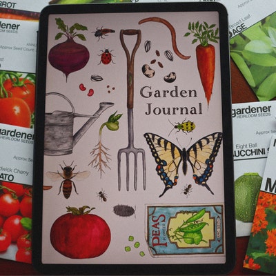 Seeds and Seedlings Cards Digital Printable PDF - Etsy
