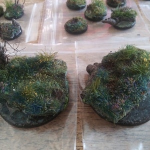 LAVA FLOW Custom Miniature Bases | Etsy