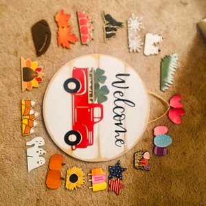 Extra Pieces for Interchangeable Truck Sign - Etsy