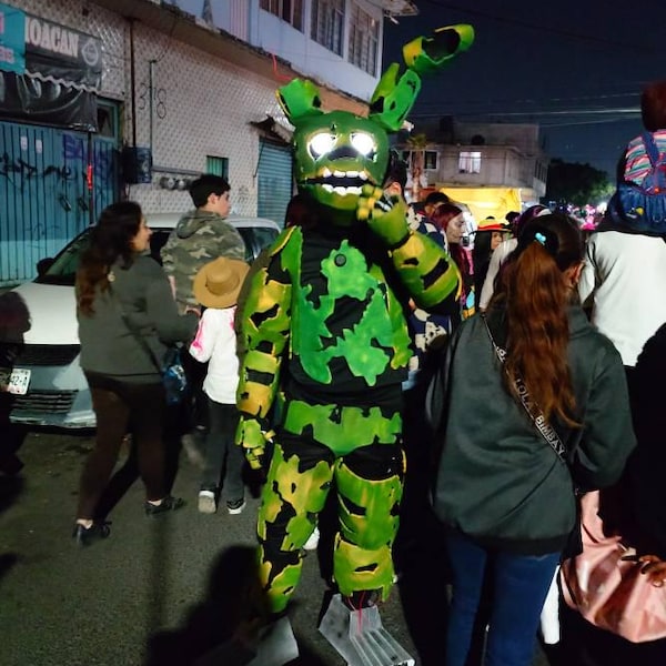 Fnaf Springtrap Wearable Armor and Helmet Mask Template for EVA Foam ...