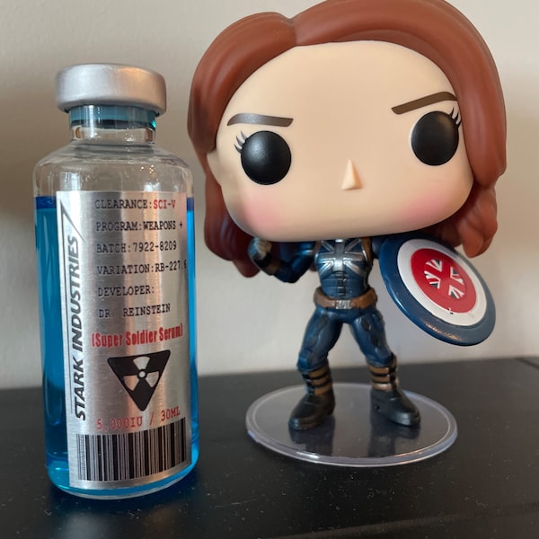 Captain America Super Soldier Serum. - Etsy