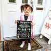 First Day of School Sign - Back to School Sign Template - Pink Back to ...