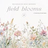 Watercolor Floral Borders - Floral Borders - Wild Flowers - Watercolor ...
