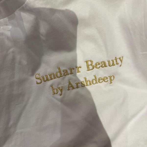 Custom Embroidered Beauty Tunic, Salon Uniform, Lash Nail Tech Make up ...