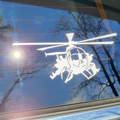 Seahawk Helicopter Rescue Vinyl Decal © 2013 Laced up Decals Sku ...