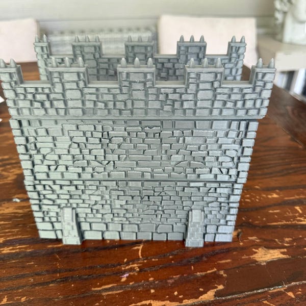 Winterdale Citadel Walls - Modular Medieval Castle Wall Set - 15mm 28mm ...