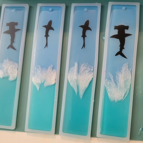 Personalized 3D Sharks - Custom Resin Sheets - Resin Art Supplies ...