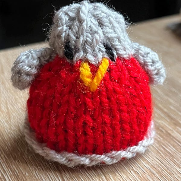 PDF KNITTING PATTERN Santa Sprout Ferrero Rocher Cover, Christmas ...