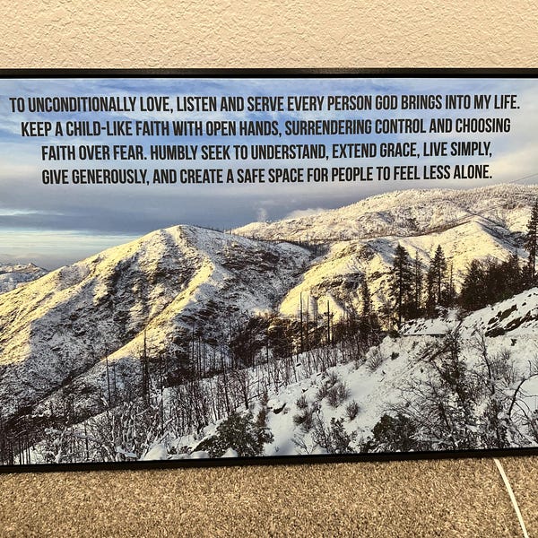 Custom Calligraphy Print Framed, Unframed, Postcard, Printable ...