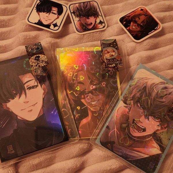 Holographic Alien Stage Photocards - Etsy